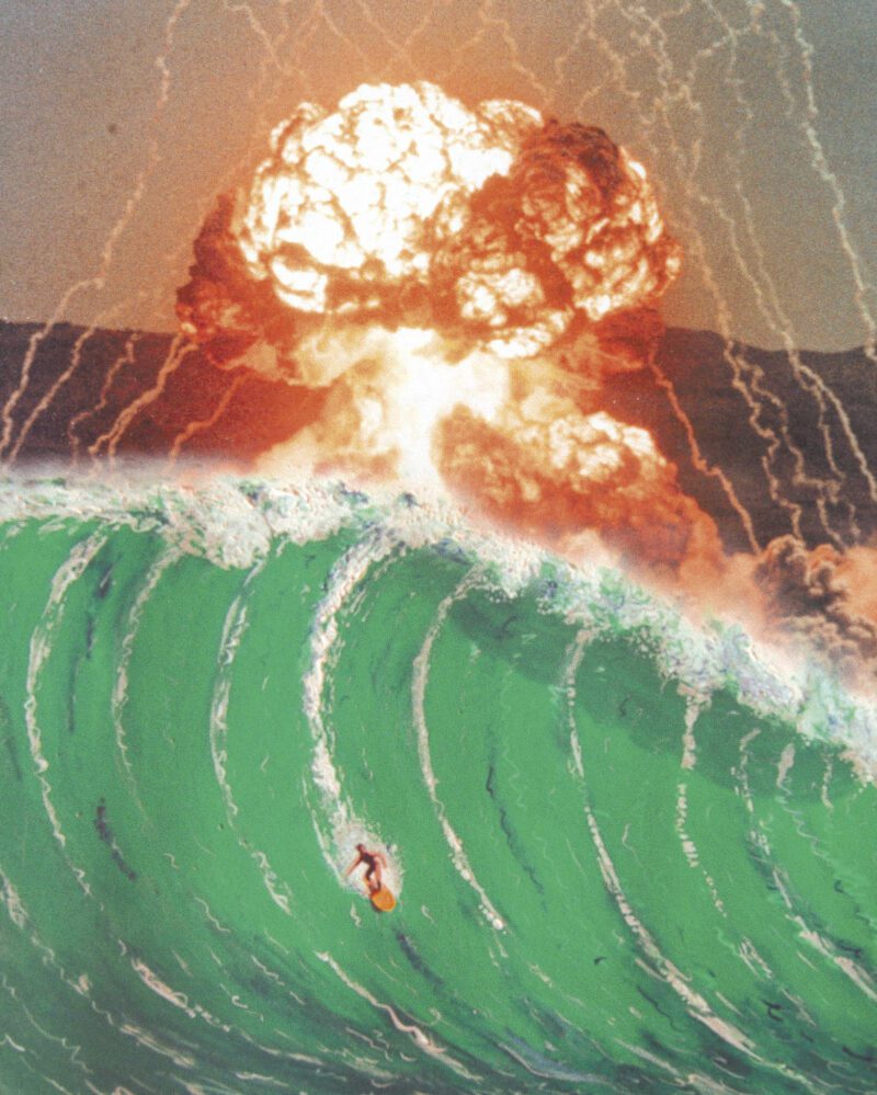 Surf's Up At Apocalypse Beach by Joel Tagert | Art by Caitlyn ...