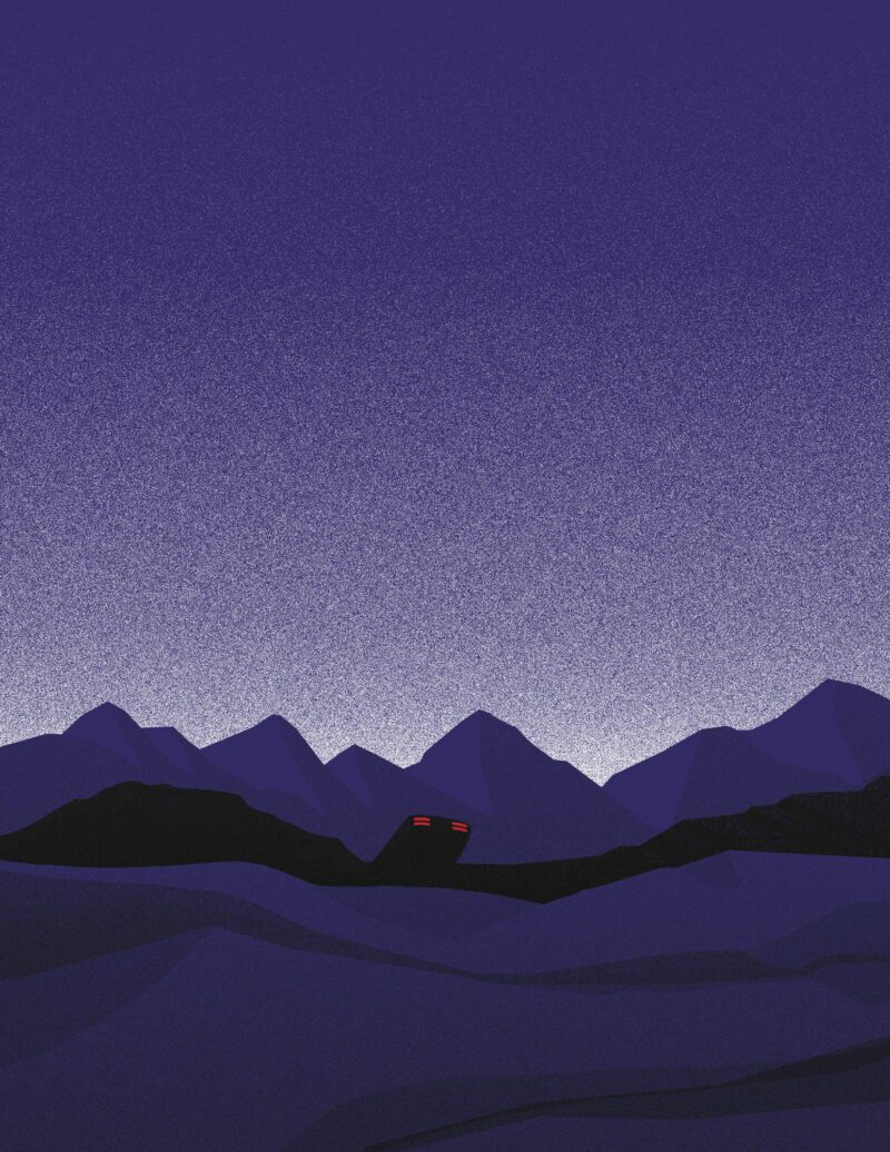 Rearview by Erin Brookins | Art by Dylan Fowler - BIRDY MAGAZINE