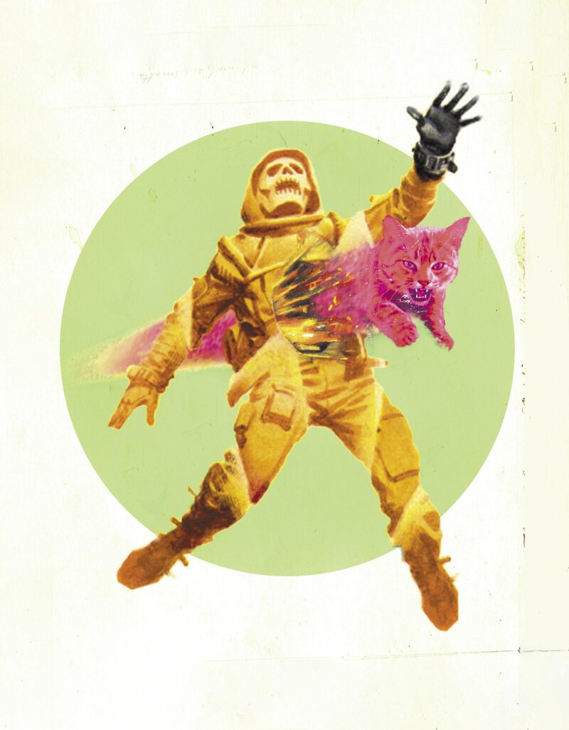 Atomic Kitty and Nightmare Machine by Moon_Patrol - BIRDY MAGAZINE