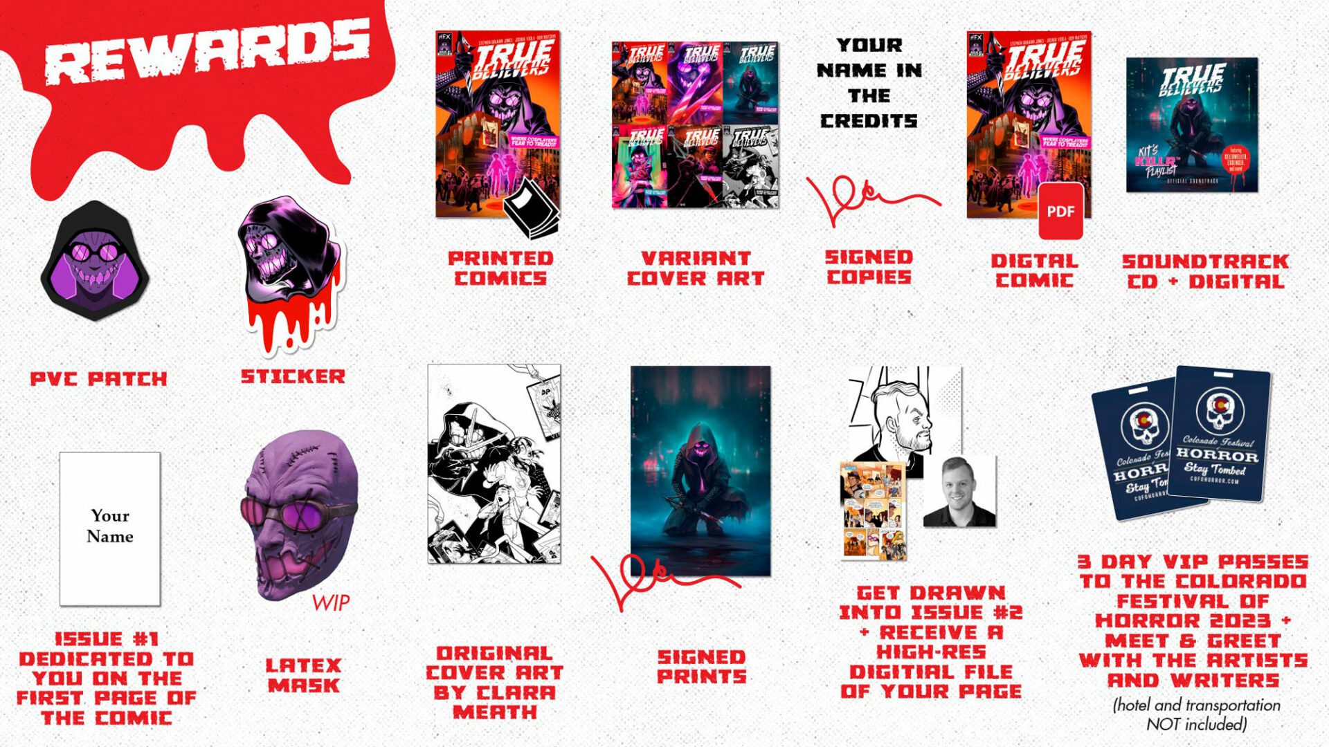 TRUE BELIEVERS: A New Slasher Cosplay Comic by Stephen Graham Jones ...