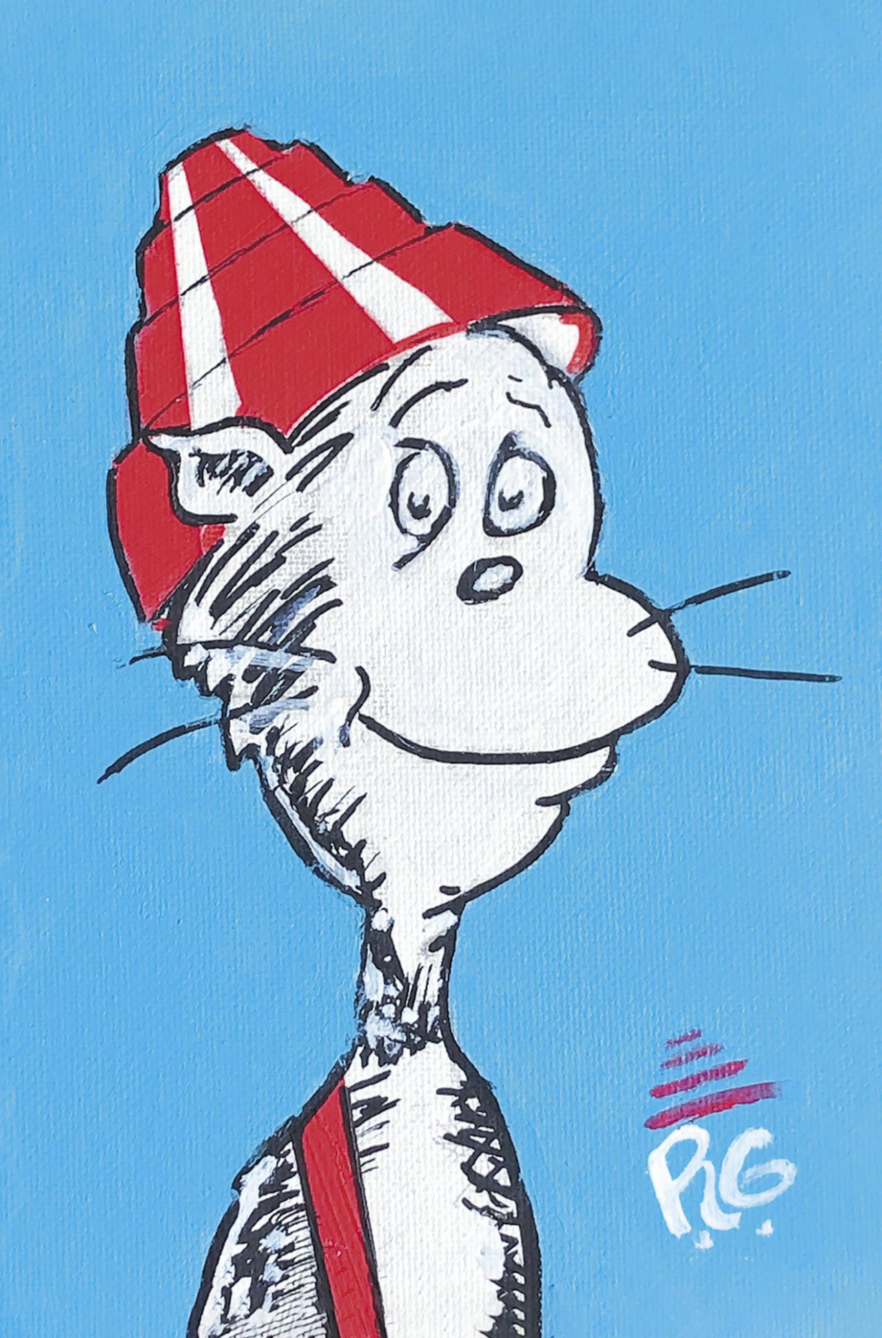 Cat In The DEVO Hat by Rob Ginsberg (D.A.S.A.) - BIRDY MAGAZINE