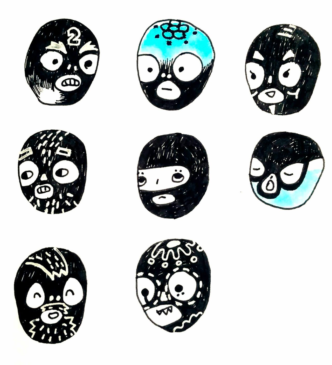 Luchador Masks by Hyein Lee - BIRDY MAGAZINE