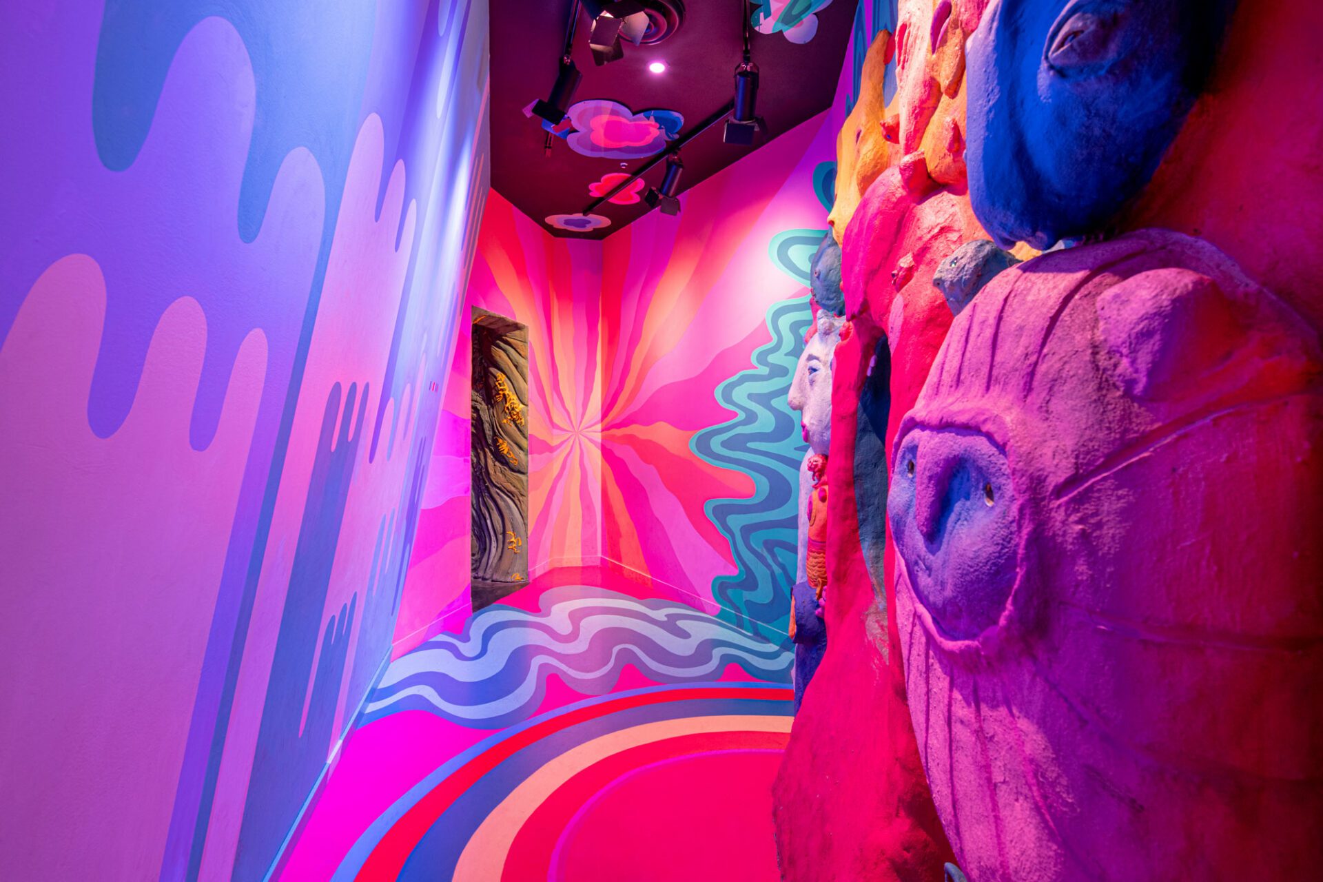 The Story Behind Meow Wolf's Whimsical Animal Cave aka Womb Room by ...