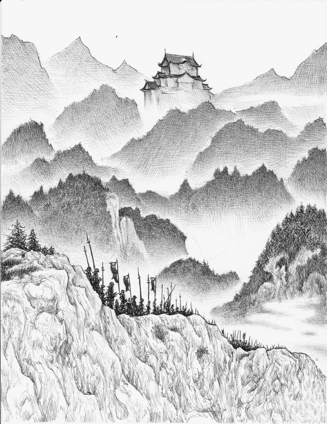 Samurai March by Dan Moran - BIRDY MAGAZINE