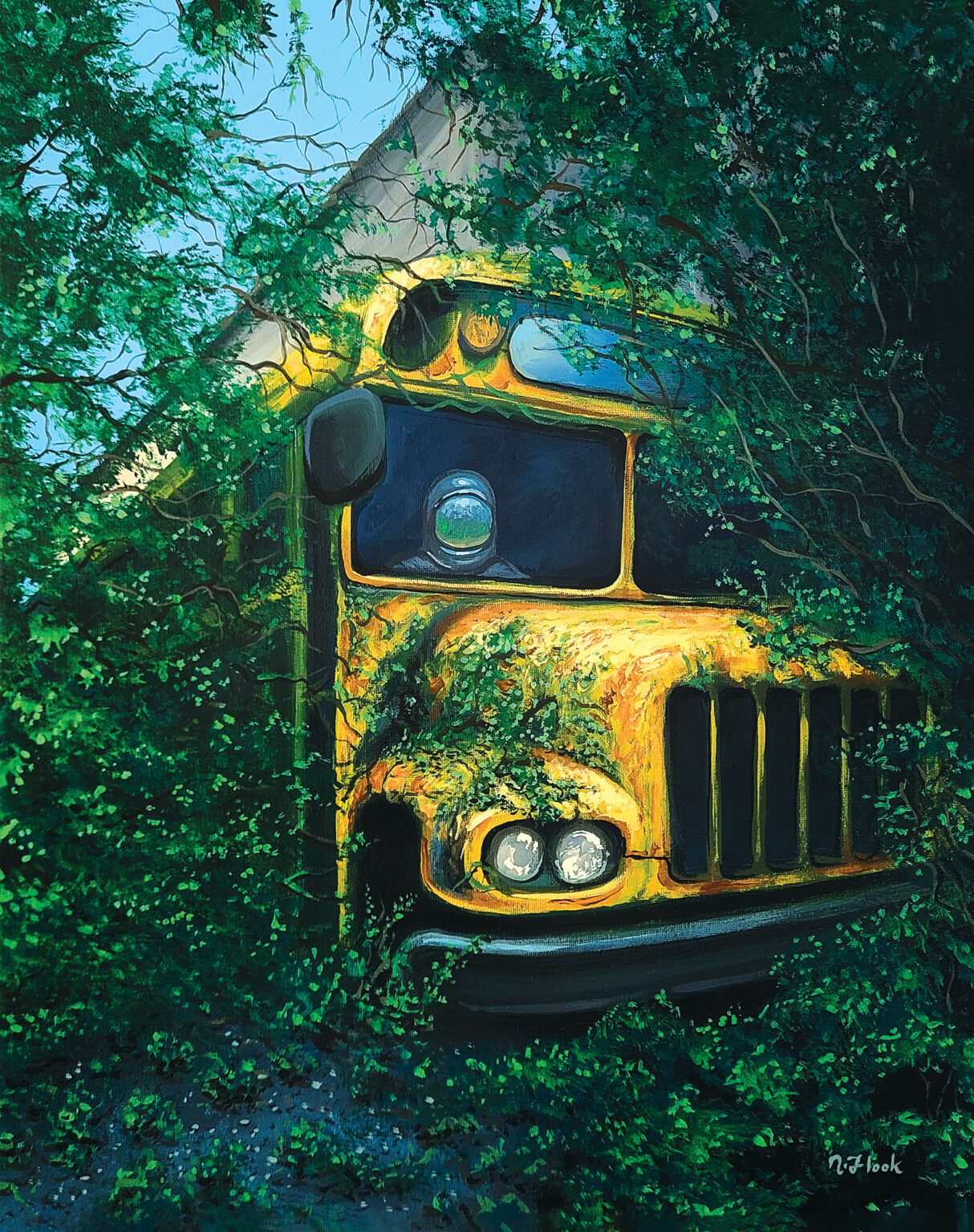 Lost City by Nick Flook aka Flooko - BIRDY MAGAZINE