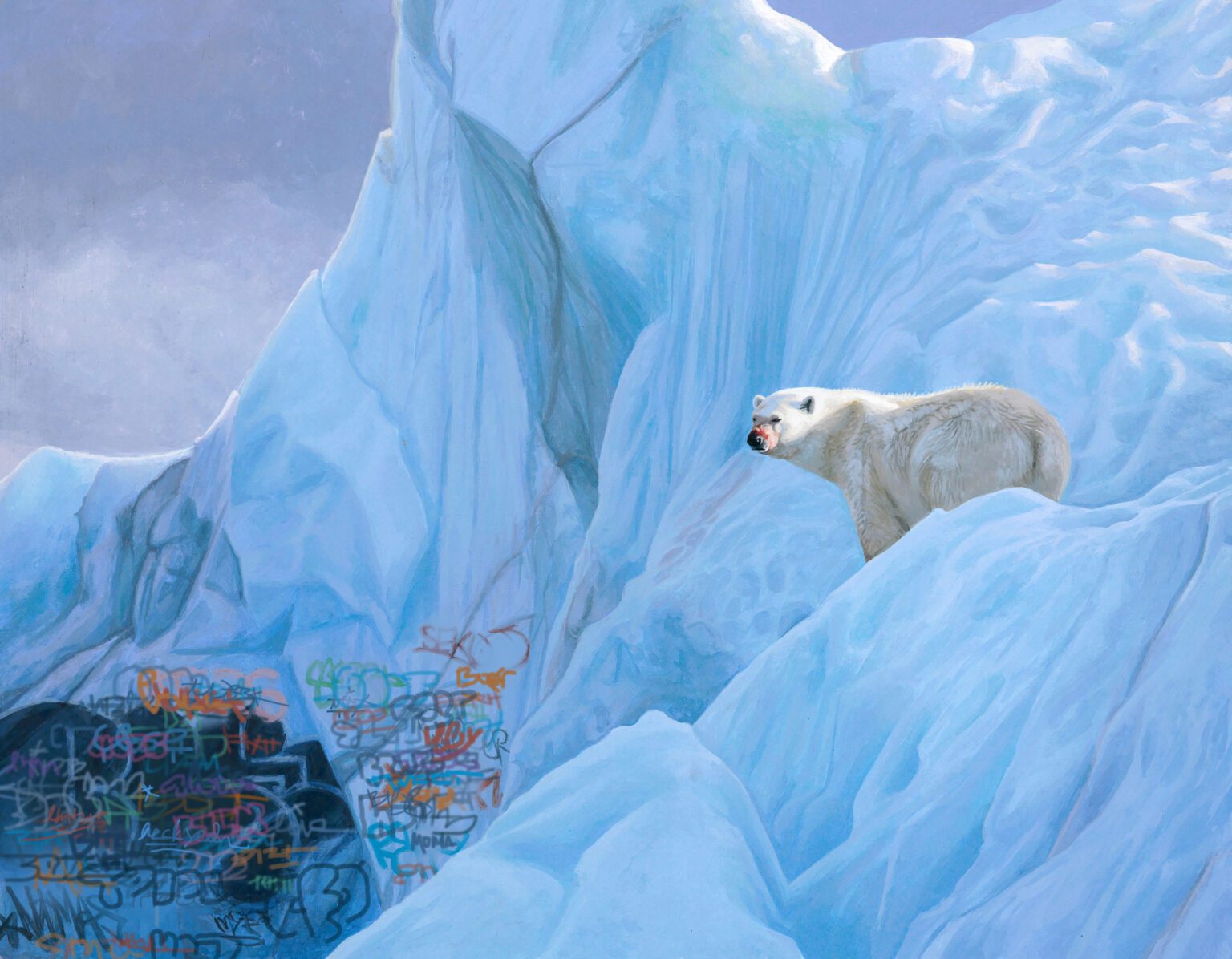 Spray by Josh Keyes - BIRDY MAGAZINE